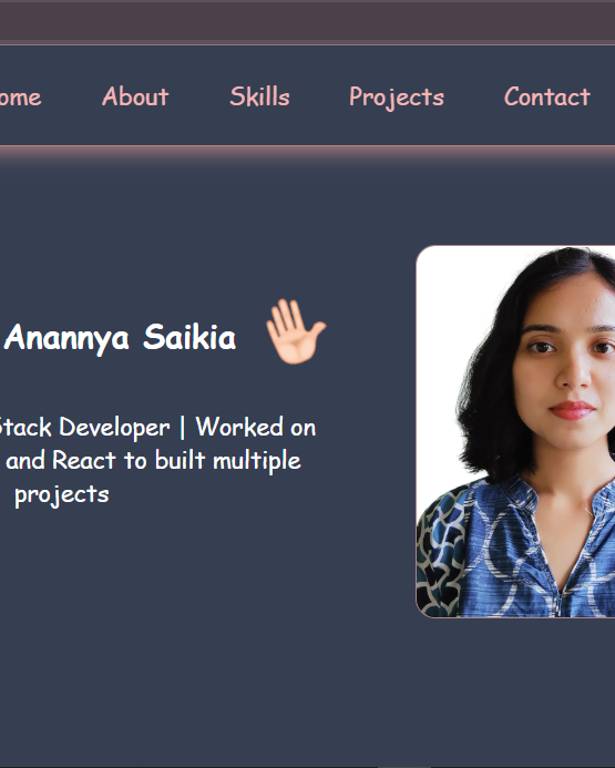 Anannya Saikia Portfolio